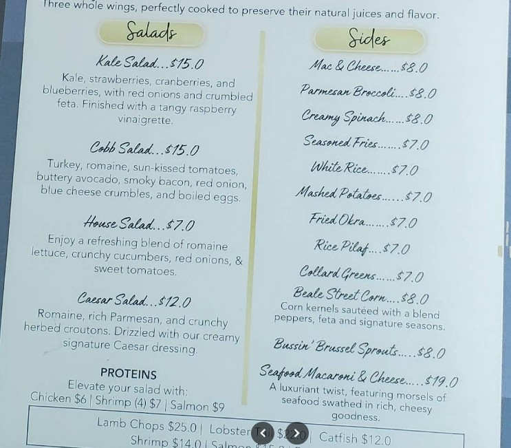 Esco Memphis Restaurant & Tapas Restaurant Menu – Explore Delicious ...